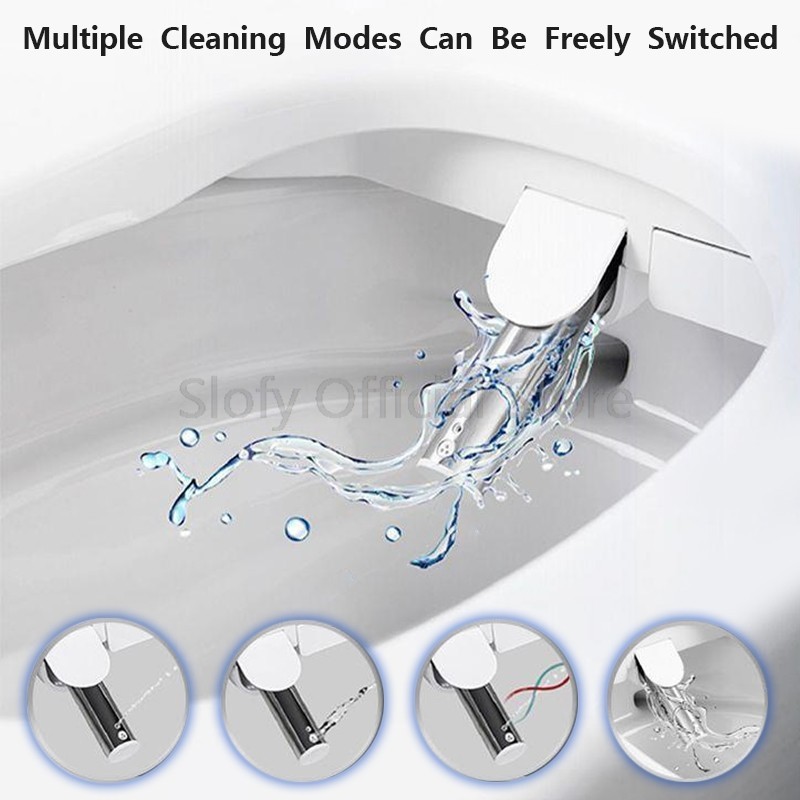 Jual Smart Toilet Bowl Remote Control Toilet Cover Dryer Water Wind ...