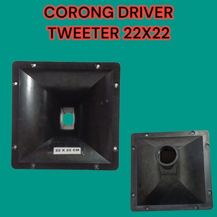 Jual Corong Driver Tweeter 22 x 22 Head 35mm Bahan Abs | Shopee Indonesia