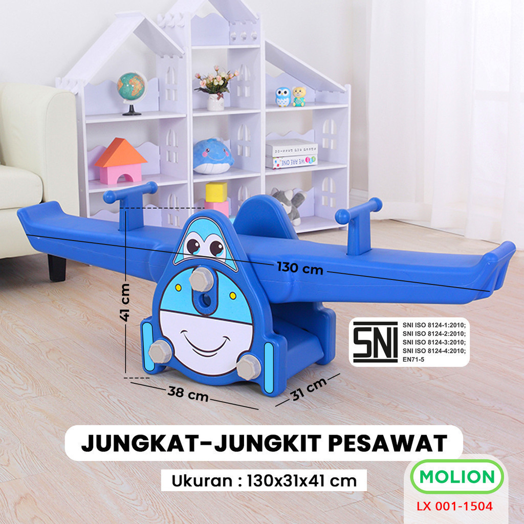 Jual MOLION SNI Mainan Jungkat Jungkit Anak Prosotan Playground ...