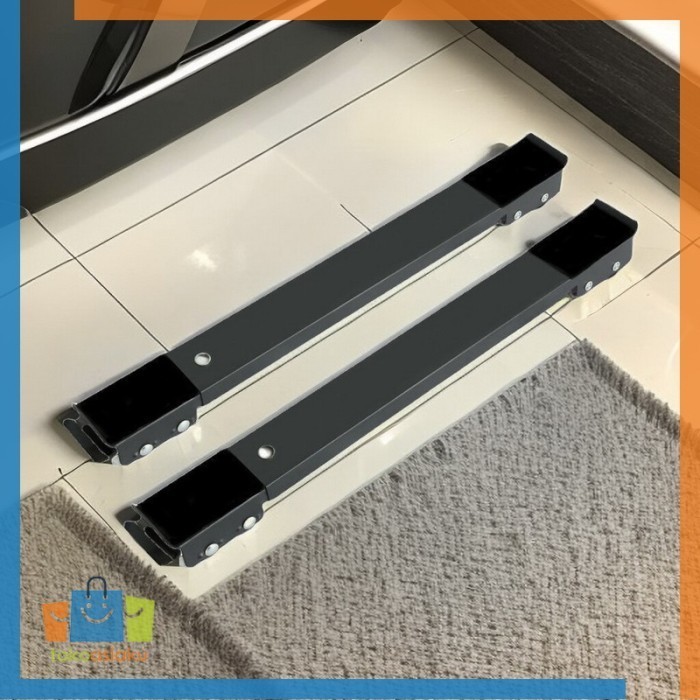 Jual Alas Dudukan Roda Kulkas Mesin Cuci AC Portable 70Cm 2 Pcs OMG17 ...