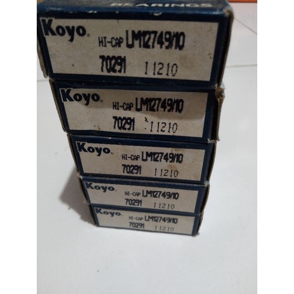 Jual laker bearing roda depan luar Toyota crown/Nissan sunny LM12749/10 ...