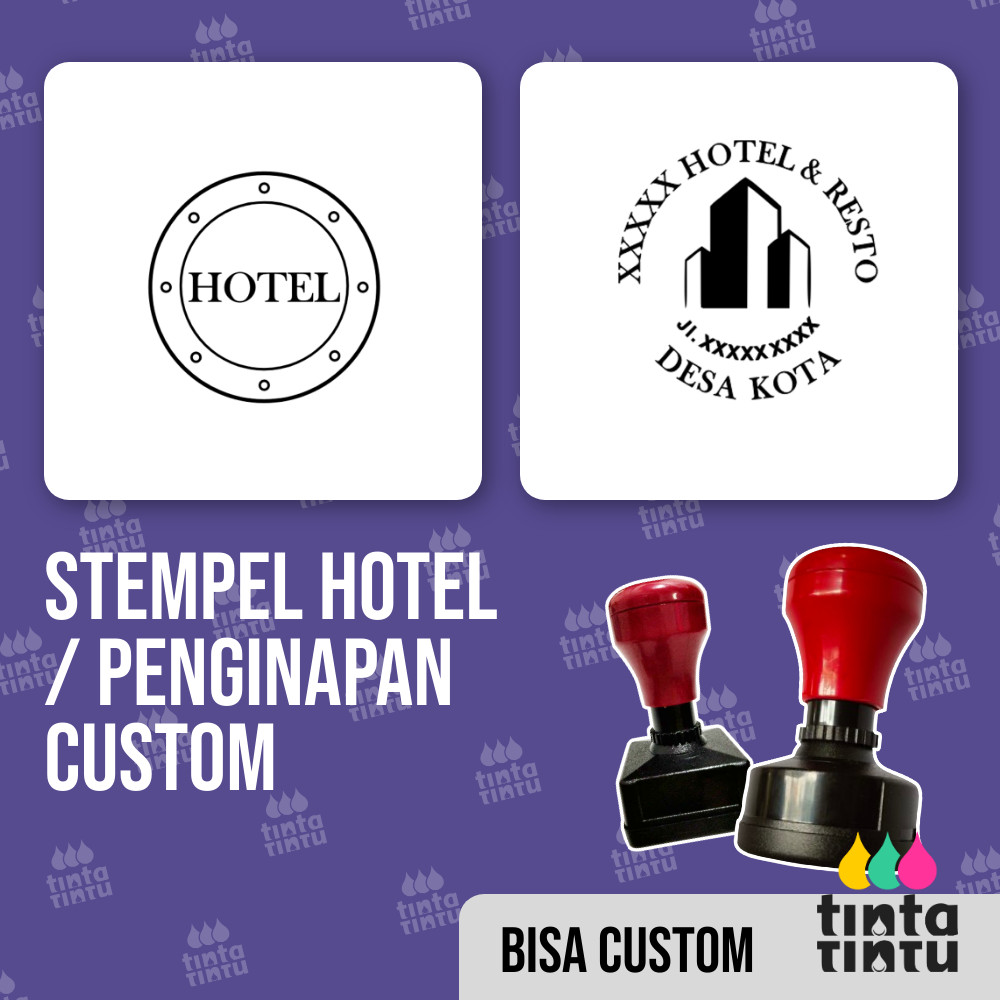 Jual Stempel Hotel / Penginapan Custom | Shopee Indonesia