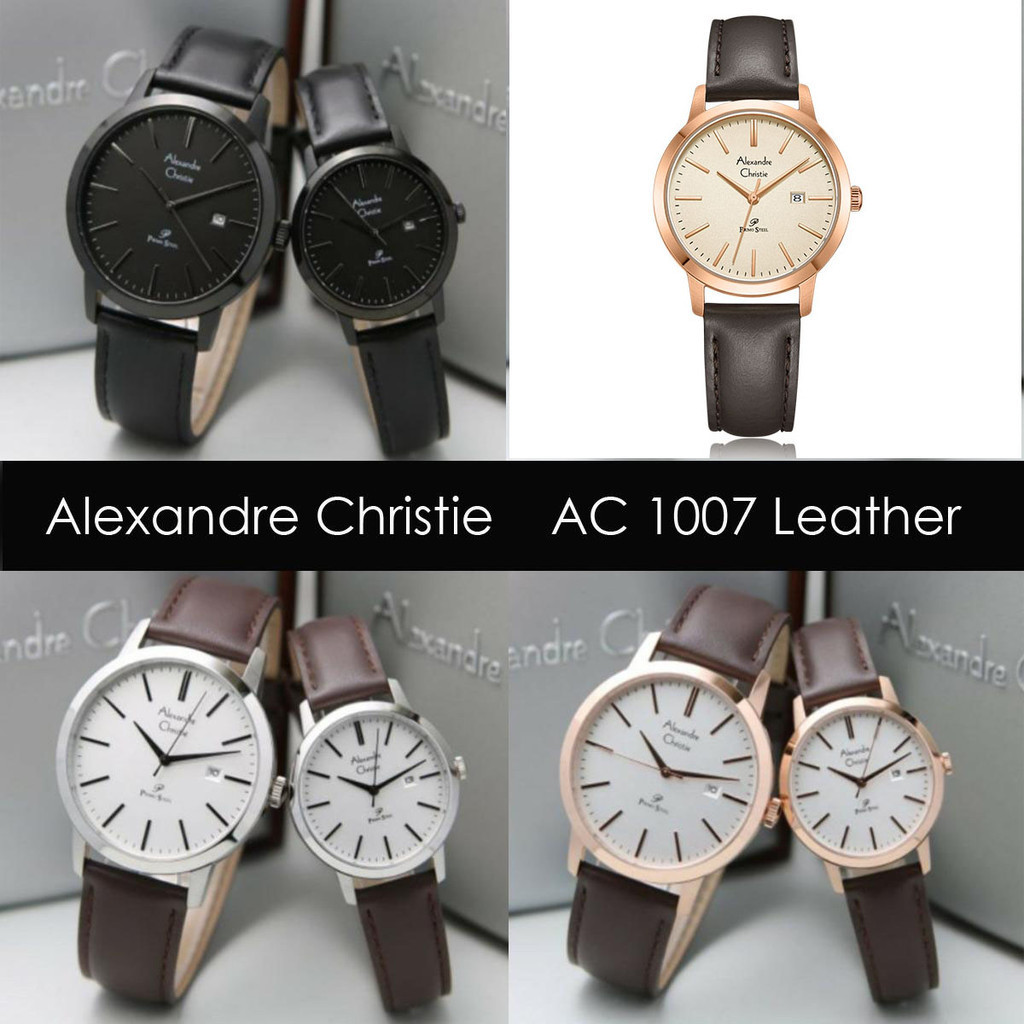 Jual Alexandre Christie Ac 1007 / ac1007 Jam Tangan Kulit Original ...
