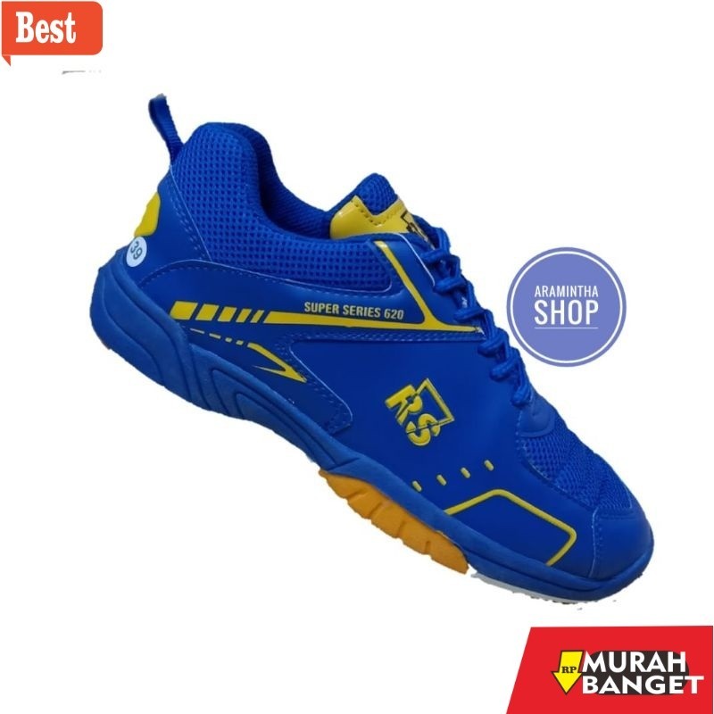 Jual Sepatu Bulu tangkis keren Obral Sampai Habis Sepatu Badminton RS ...