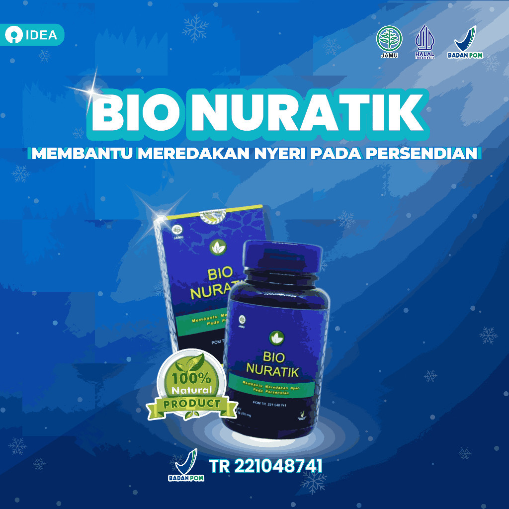 Jual Bio Nuratik Original Obat Untuk Nyeri Sendi Rematik Asam Urat ...