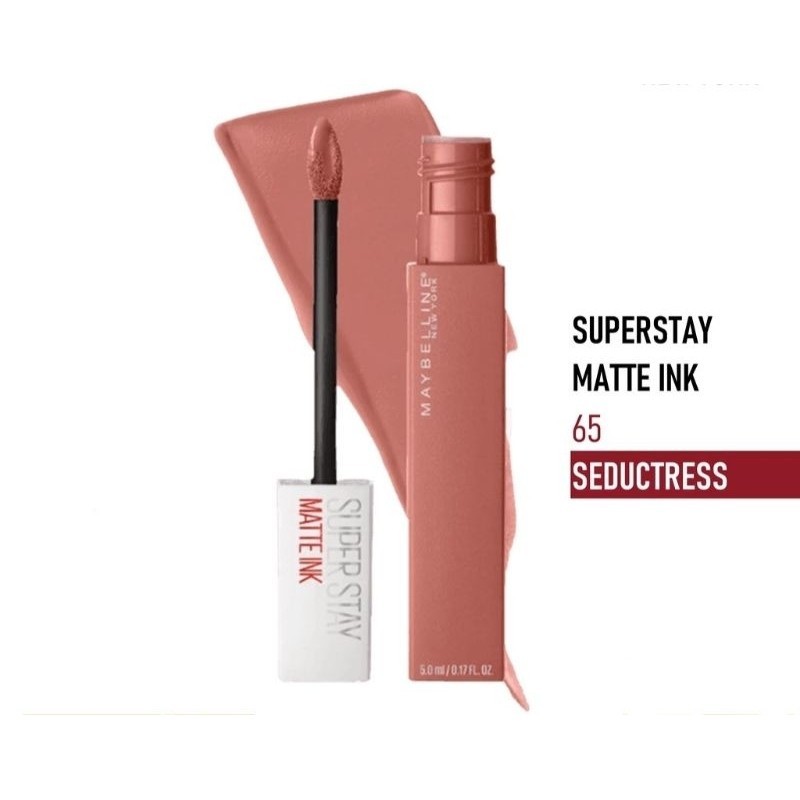 Jual Ml [Original, 65] Maybelline Superstay Matte Ink Liquid Matte ...