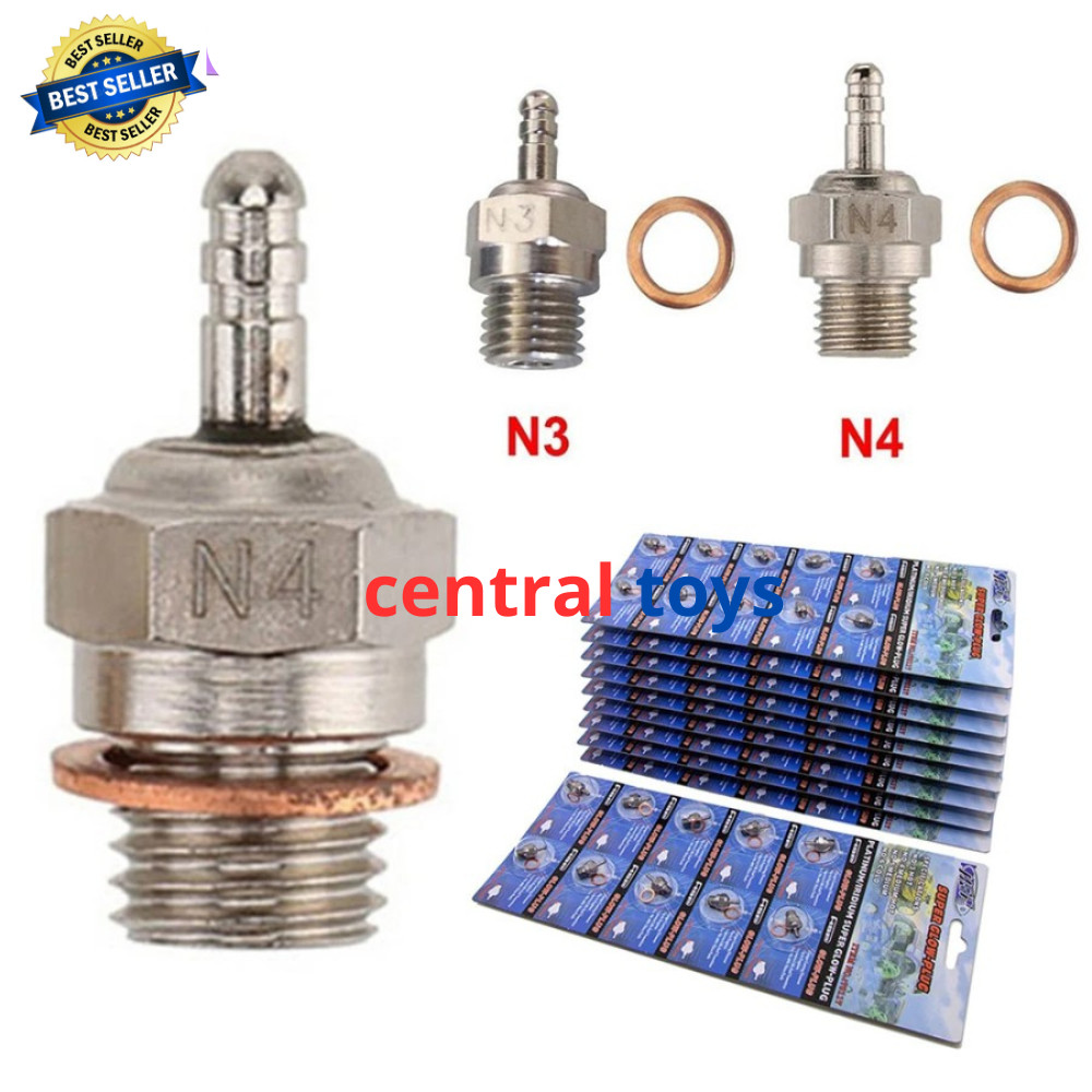 Jual busi rc engine nitro N3 N4 HSP super glow plug 70117 94188 94155 94106 | Shopee Indonesia