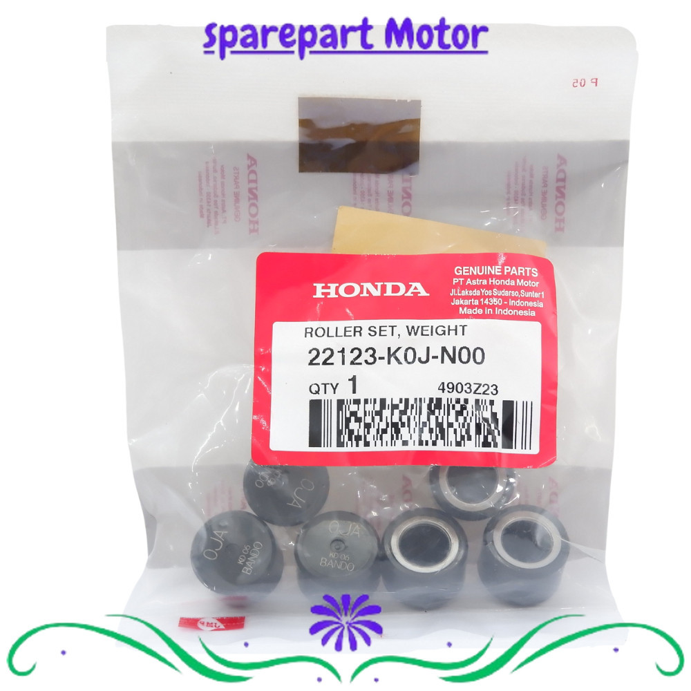 Jual Roller KOJ Original AHM Honda Genio Beat FI - Scoopy FI sparepart sepeda motor | Shopee ...