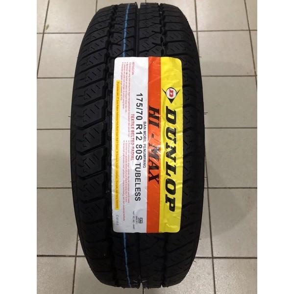 Jual Ban Mobil Dunlop 175/70 R12 HIMAX BAn Muatan Ringan | Shopee Indonesia