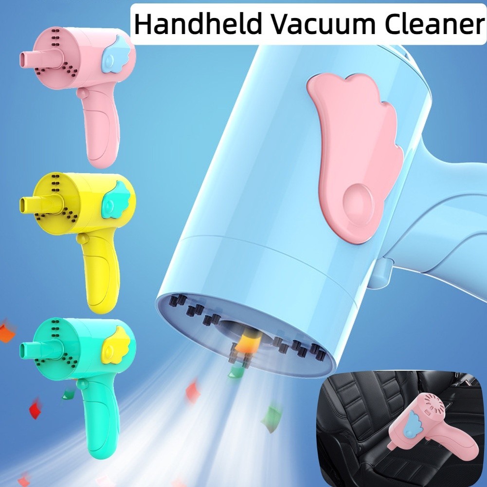 Jual Handheld Vacuum Cleaner Mini Portable Vacuum Cleaner Powerful ...