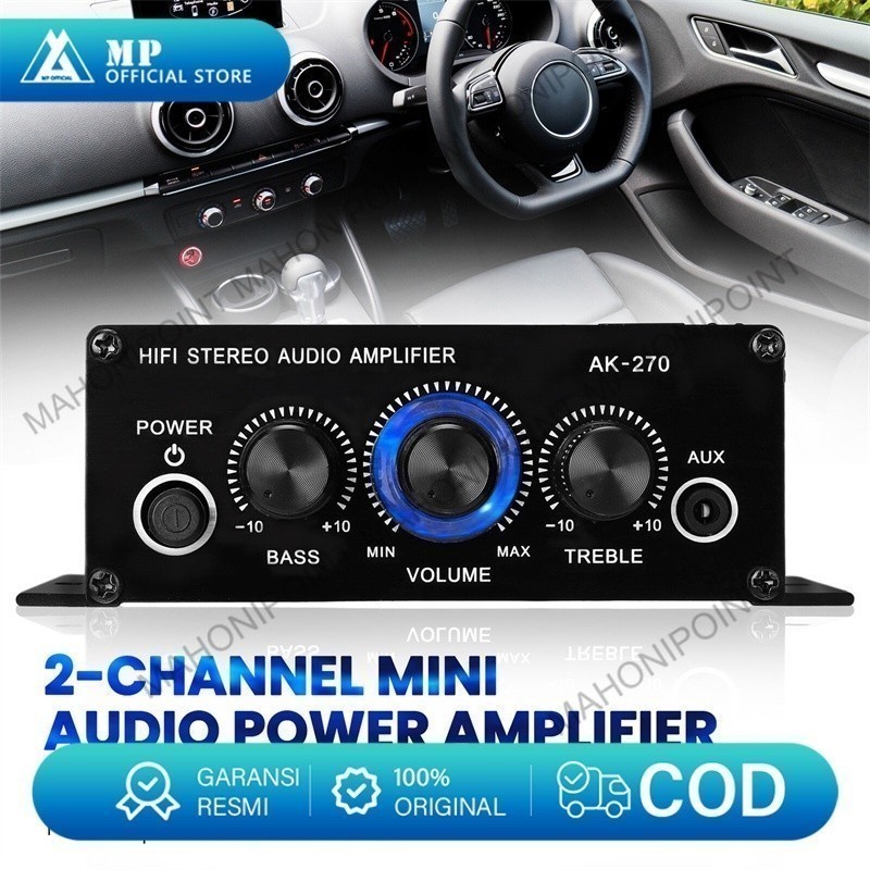 Jual AK270 / AK370/AK170/AK160 2 Channel Bluetooth Power Amplifier 800W ...