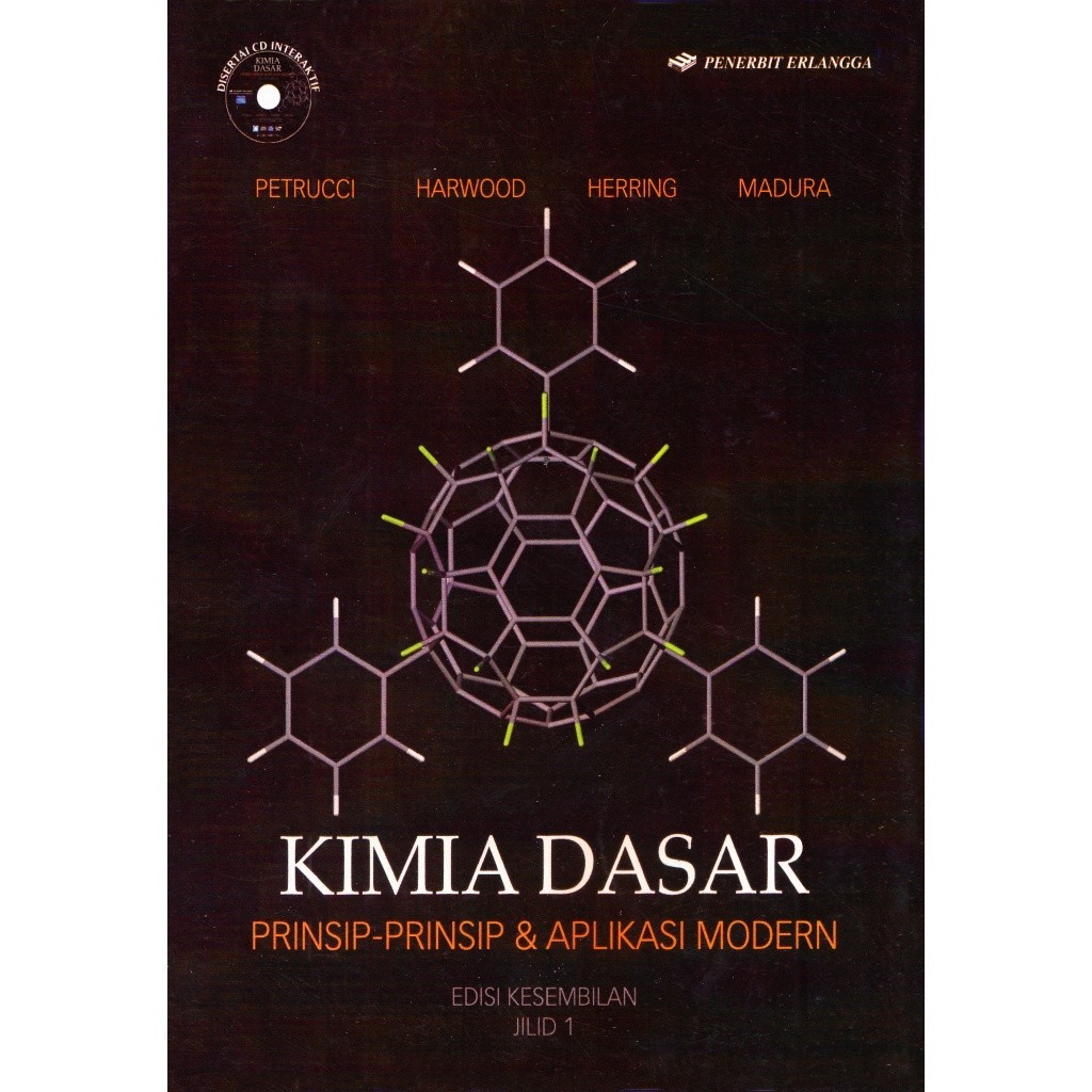 Jual Buku kimia dasar prinsip-prinsip & aplikasi modern edisi 9 jilid 1 petrucci harwood herring ...