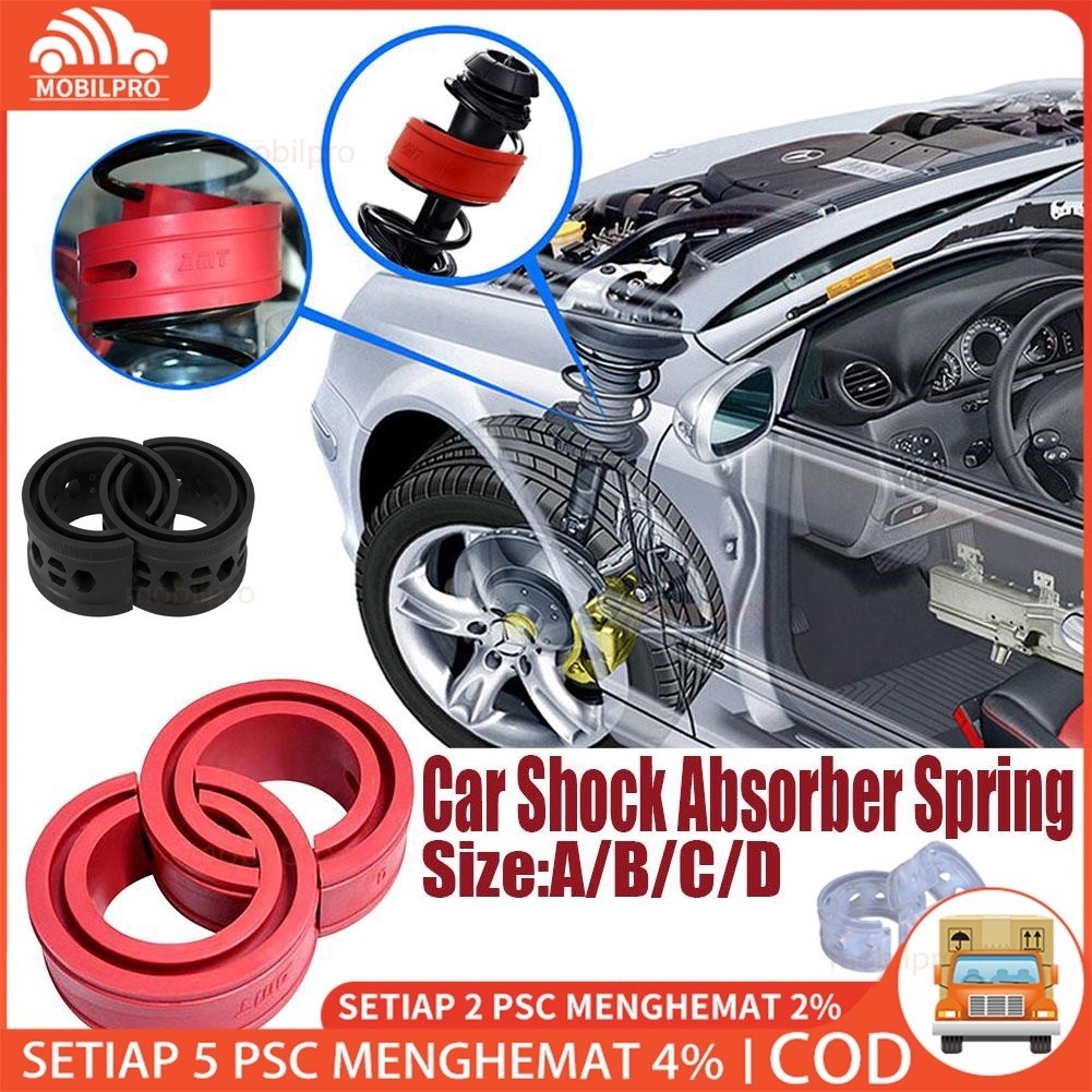 Jual 2PCS/Set Dumper Peredam Mobil Proshock Universal Spring Buffer ...