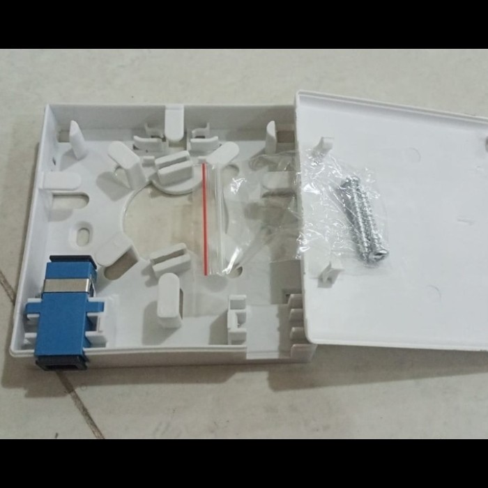 Jual Roset 2 core dengan adapter fiber optik | Shopee Indonesia