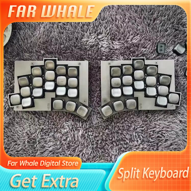 Jual TOTEM 38key Low Profile Split Keyboard Custom Hot Swappable ZMK ...