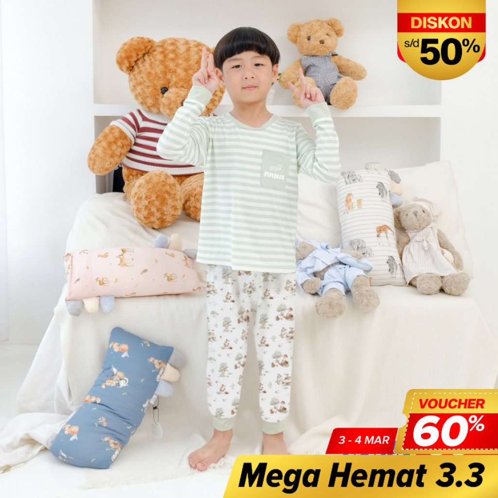Jual Cots and Cuddles - Snuggly Bear Tencel™ Micromodal Nightwear ...