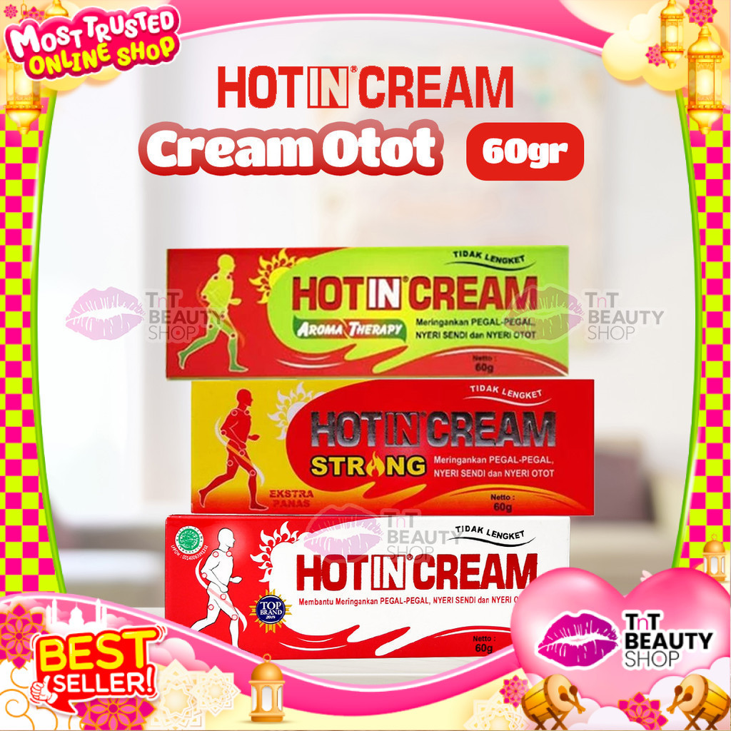 Jual HOT IN CREAM Tube - Strong - Aromatherapy 60gr | TnT Beauty Shop ...