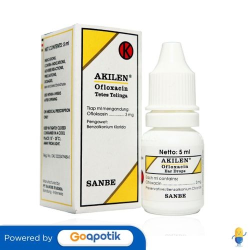 Jual Akilen Ear Drops 5 Ml Botol | Shopee Indonesia