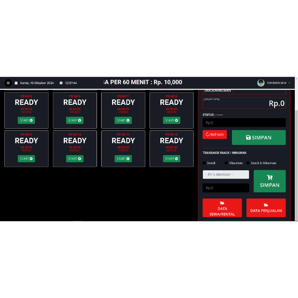 Jual APLIKASI RENTAL PS (CODEIGNITER) | Shopee Indonesia