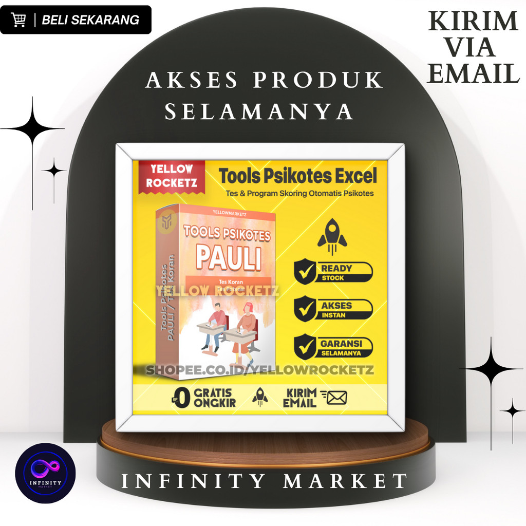 Jual TOOLS PSIKOTES PAULI - Materi Alat Tes Psikologi Pengukur Potensi ...