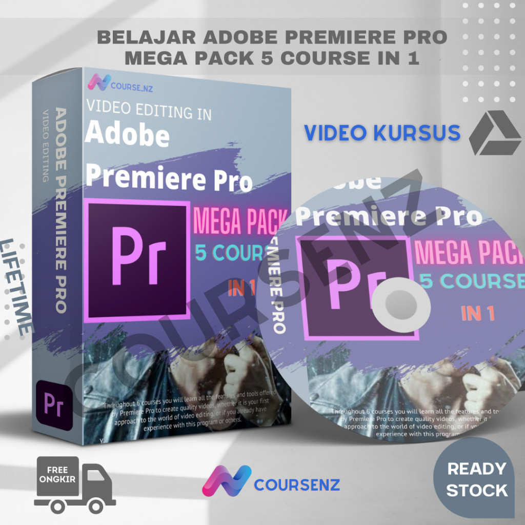 Jual Tutorial Video Editing di adobe premiere pro kursus mega paket 5 dalam 1 - Belajar Video ...