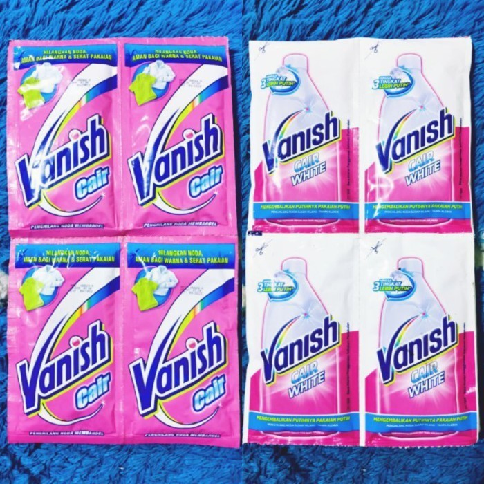 Jual VANISH SACHET PINK 30GR VANISH ID SACHET 60ML VANISH ID WHITE 60ML ...