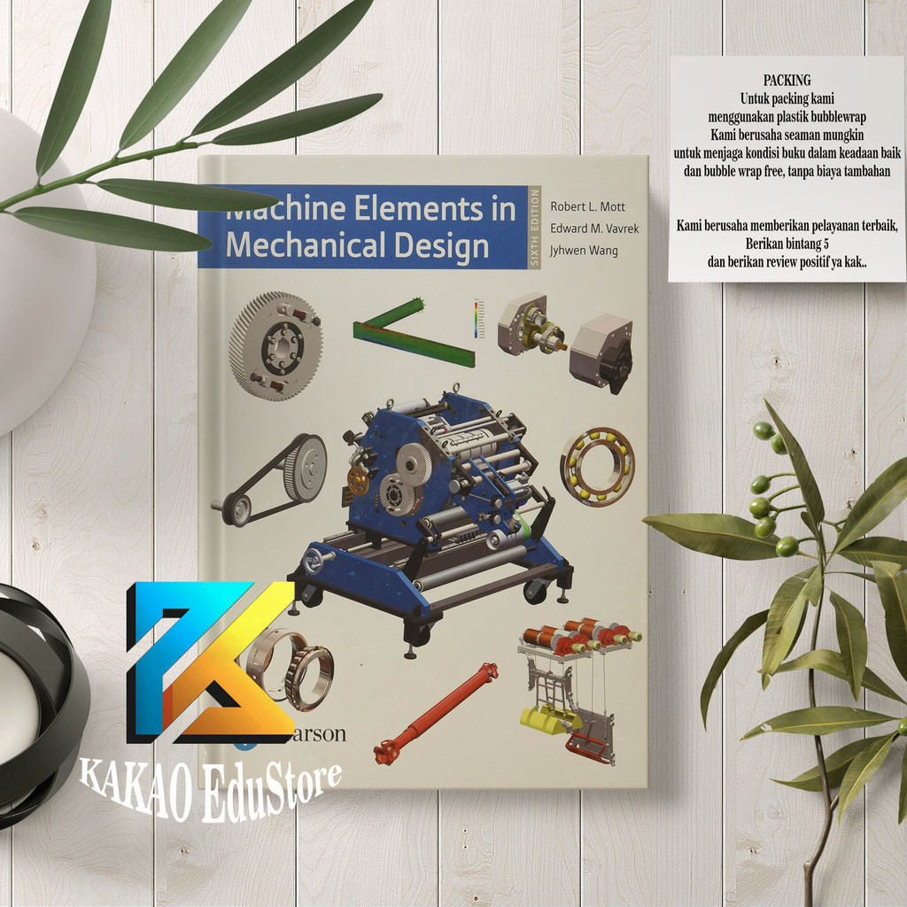 Jual Machine Elements in Mechanical Design, Sixth Edition by Robert L. Mott | Shopee Indonesia