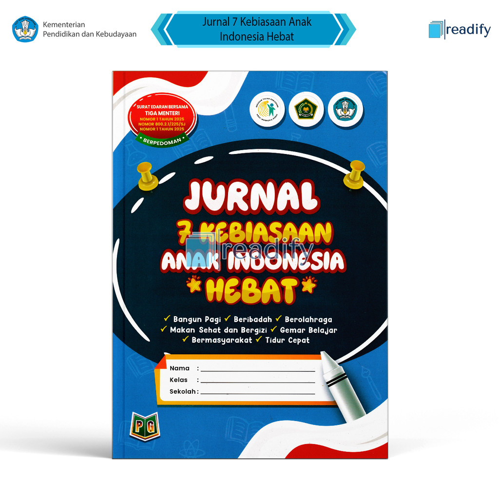 Jual Jurnal 7 Kebiasaan Anak Indonesia Hebat | Shopee Indonesia