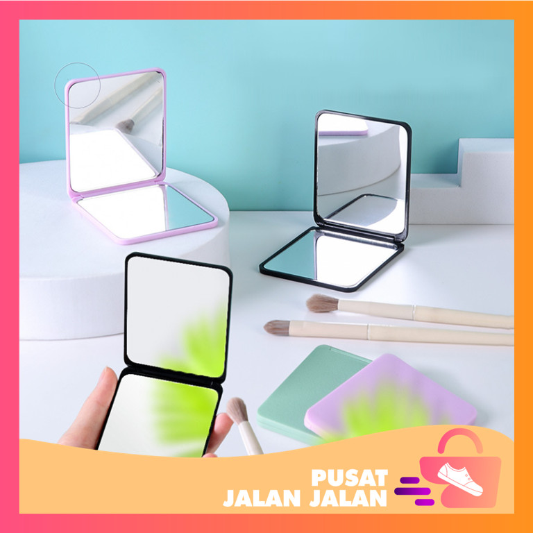 Jual Pusat Jalan Jalan - C6228 Kaca Make Up Lipat Traveling / Cermin ...