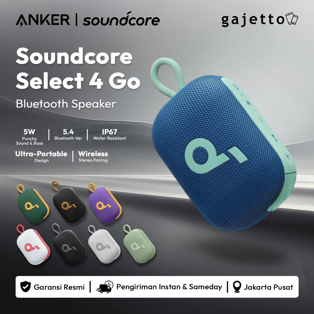 Jual AnkeSoundcore Select 4 Go Select4GO 4Go Bluetooth Speaker Outdoor ...