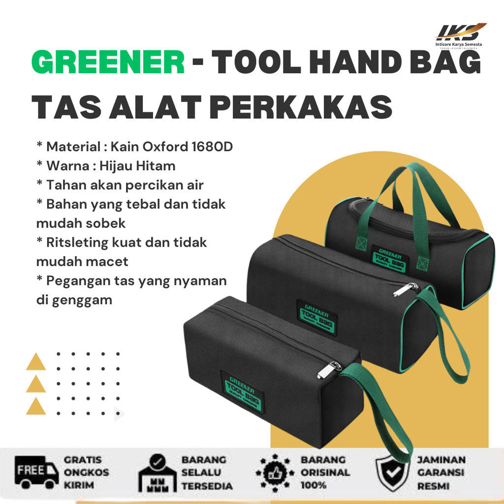 Jual GREENER Tool Box Hand Bag - Tas Alat dan Perkakas Kecil Teknisi ...