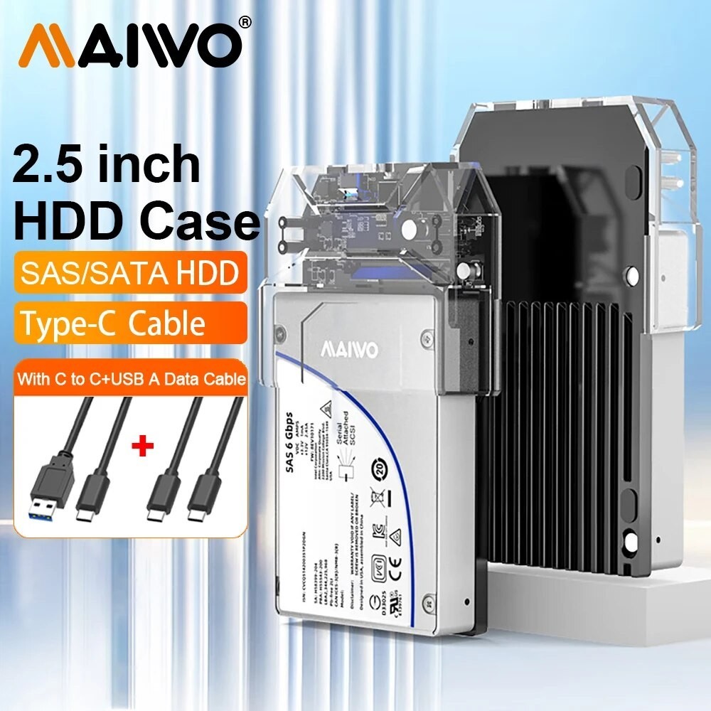 Jual MAIWO Mobile Hard Drive Box 2.5-inch SAS Interface Desktop ...