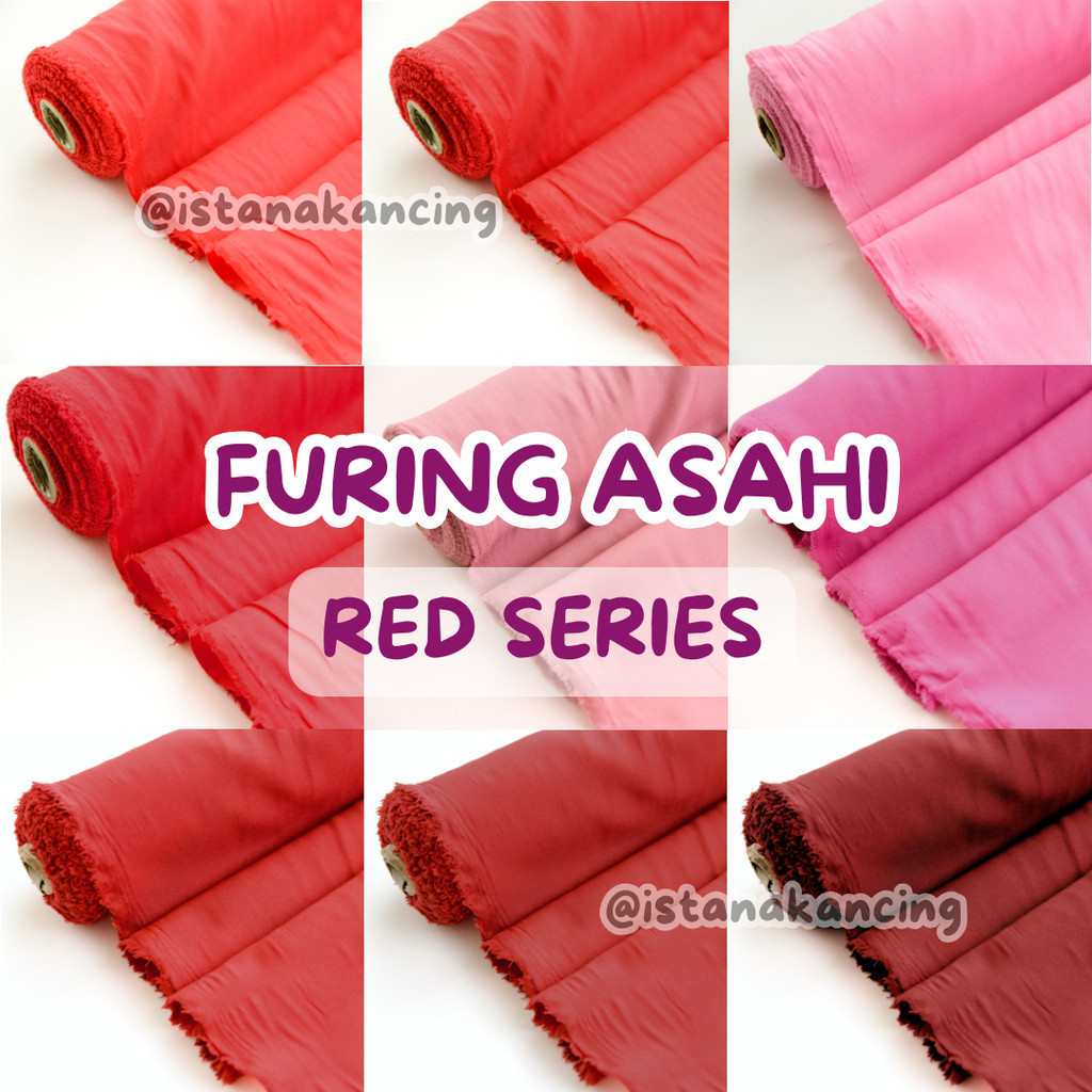 Jual Kain Furing APL Asahi Lebar 115cm | Kain Furing Red Series ...