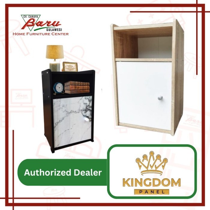 Jual Meja Nakas / Bedside Table / Laci Kingdom Panel Minimalis NK ...