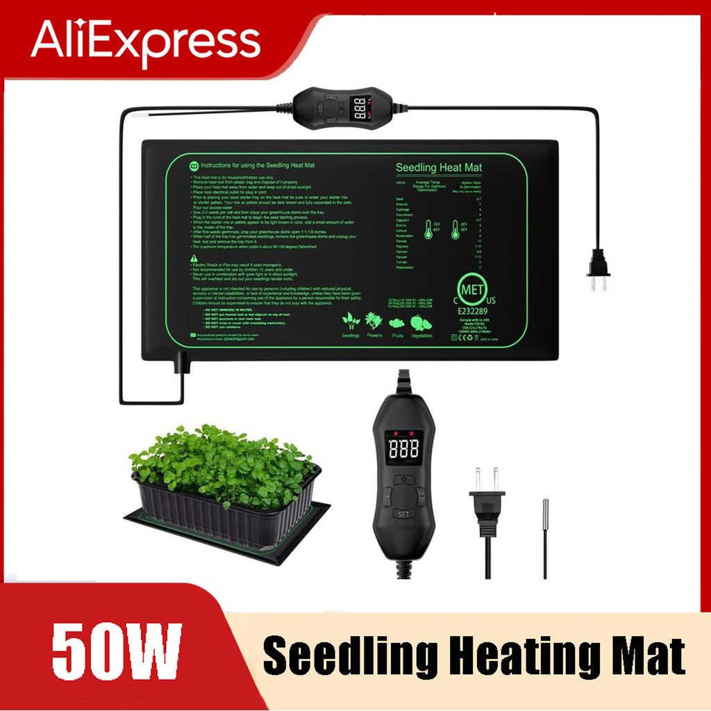 Jual Seedling Heat Mat Indoor Plants Germination Breeding Waterproof ...