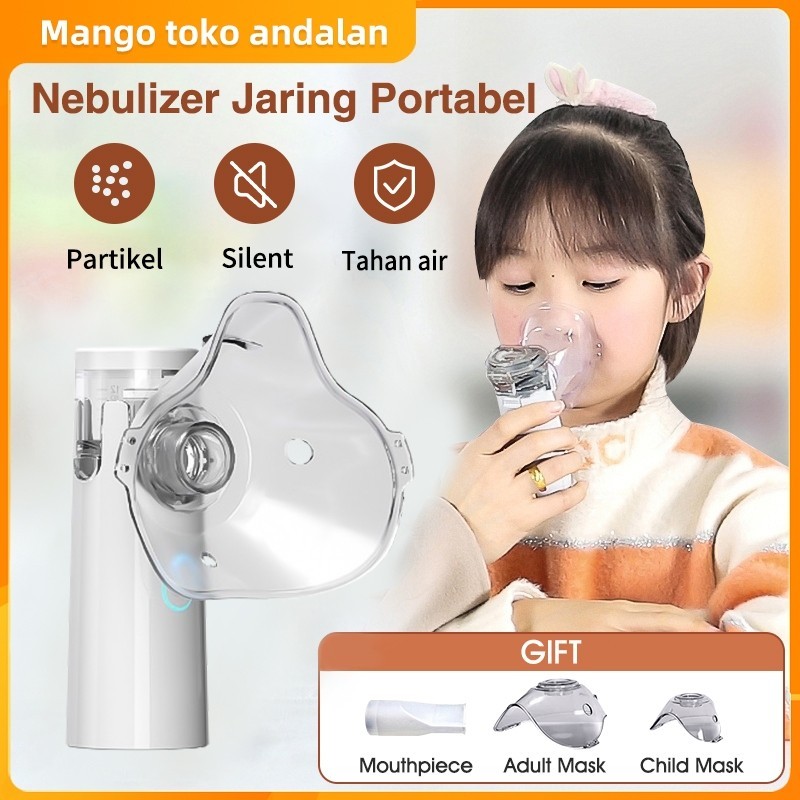 Jual Terbaru Nebulizer Portable Alat Nebulizer Anak Mesh Alat Uap Bantu ...