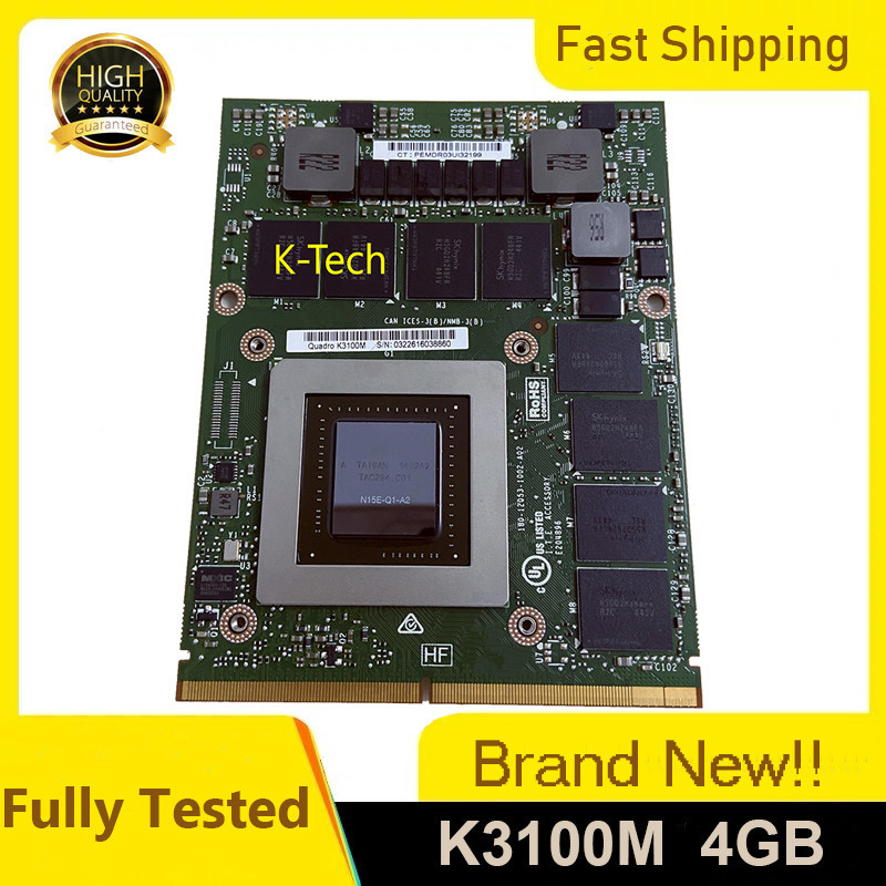 Jual Brand New K3100M GDDR5 N15E-Q1-A2 4GB For iMac A1311 A1312 HD6970m ...