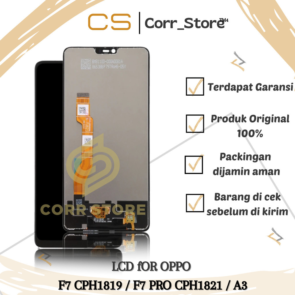Jual LCD TOUCHSCREEN OPPO F7 / F7 PRO / A3 / CPH1819 / CPH1821 ORIGINAL ...