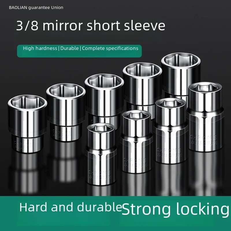 Jual Baoyuan 3/8 Inch Short Socket Wrench Extension Bar Quick 10mm ...