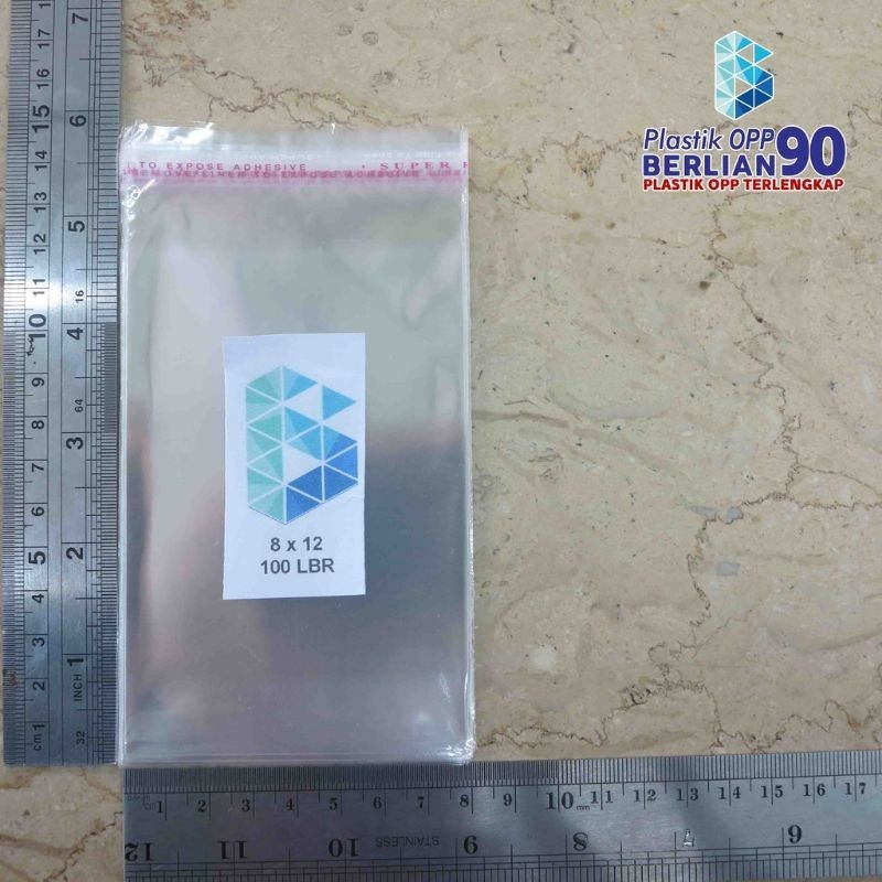 Jual PLASTIK OPP BENING 10 X 20 SEAL /LEM 100 LEMBAR | Shopee Indonesia