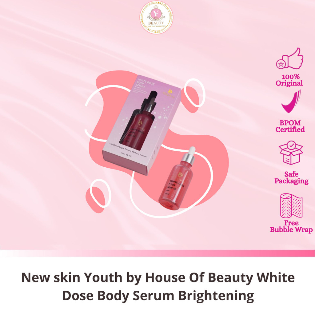 Jual YF BEAUTY New skin Youth by House Of Beauty White Dose Body Serum Brightening | Shopee ...