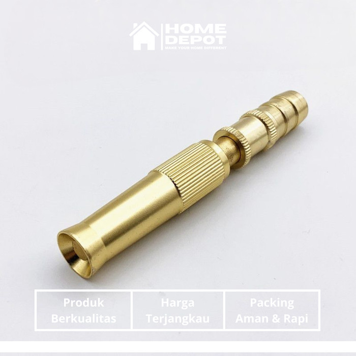 Jual Nozzle Sprayer Kabut Kuningan Water Mist Sprinkler Brass 13 mm 1 ...