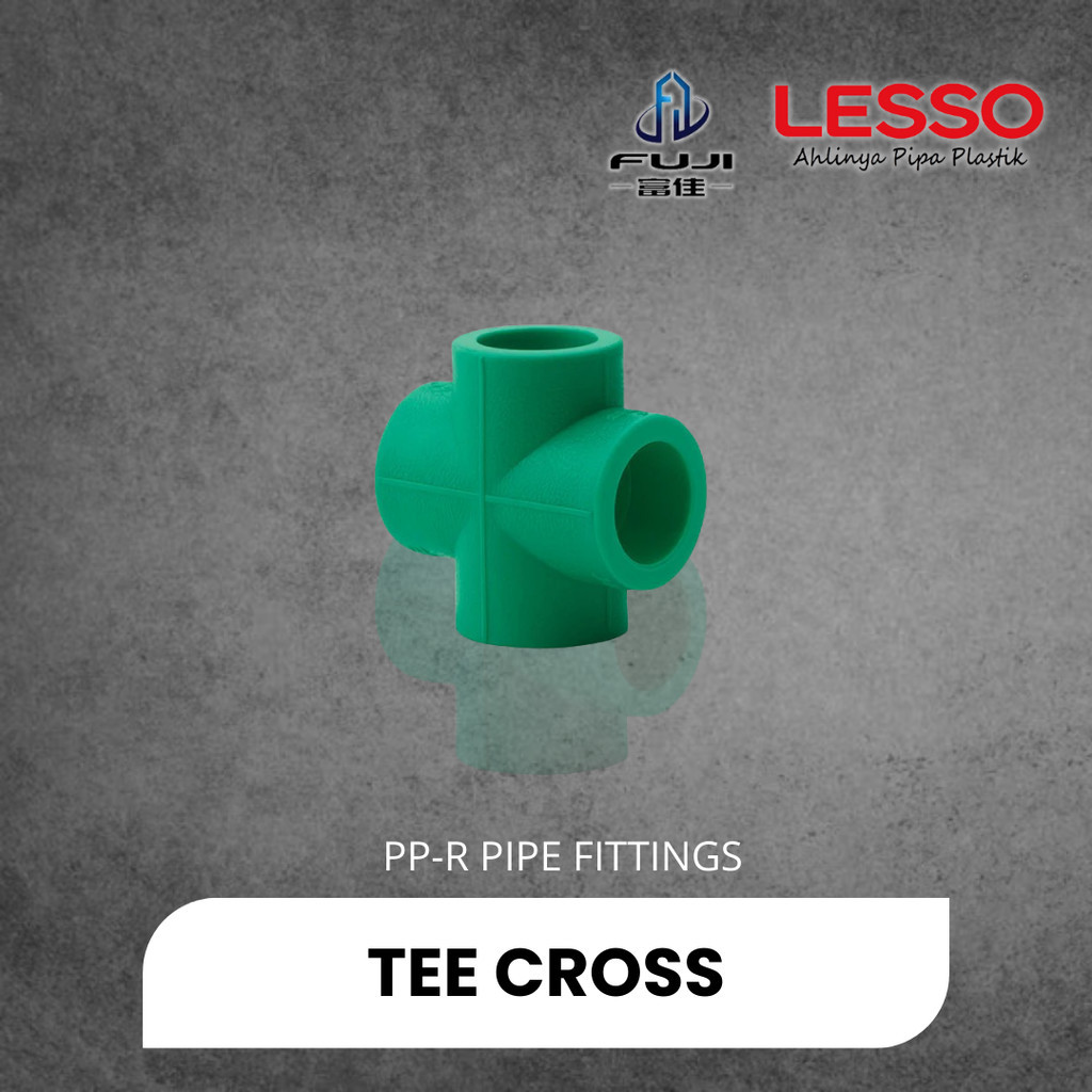 Jual Tee Cross Lesso Pipa Air PPR | Shopee Indonesia