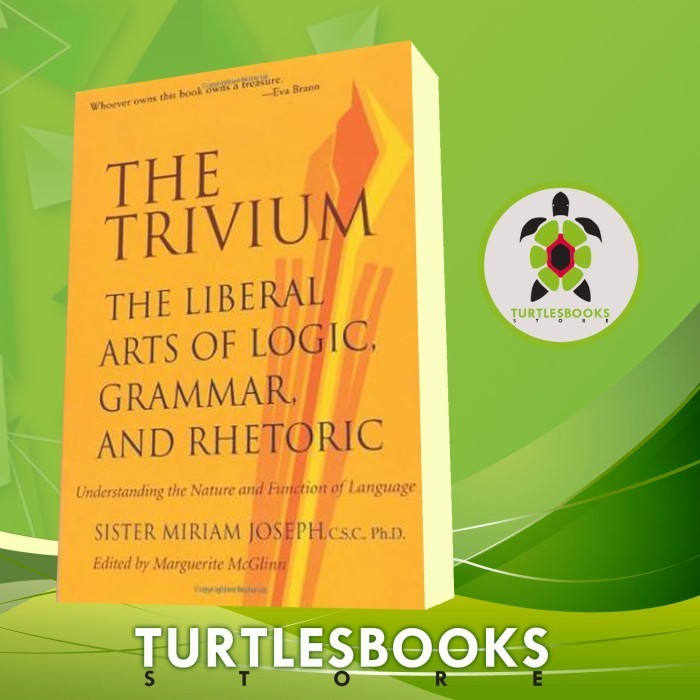Jual The Trivium: The Liberal Arts of Logic, Grammar, and Rhetoric ...