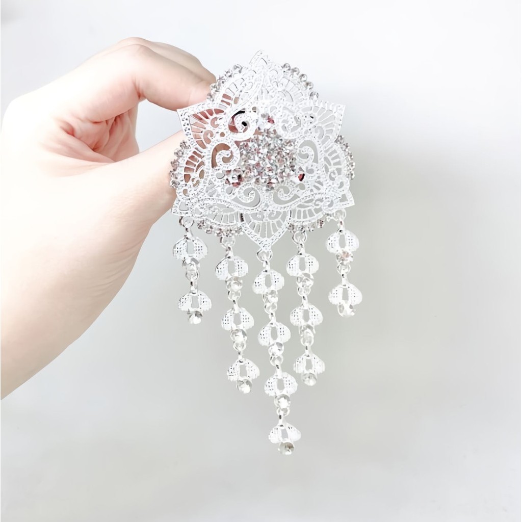 Jual Bros kutubaru Bros kebaya aksesoris baju pesta adat jurai motif ...