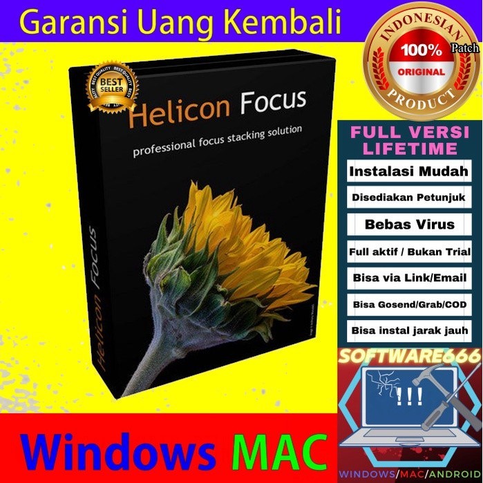 Jual Software Fokus Foto: Helicon Focus Pro 7 [WIN] - SOFTWARE ...
