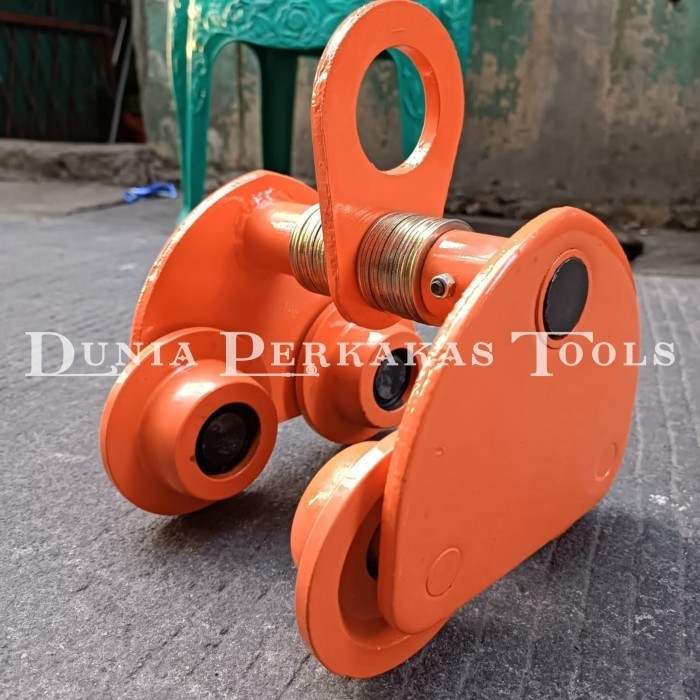 Jual Troli Hoist Takel WEKA 2 Ton Plain Trolly Manual Push Troly 2000 ...