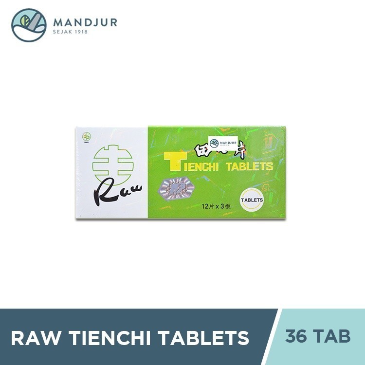 Jual Raw Tienchi Tablets Isi 36 - Obat Penurun Kolesterol dan ...