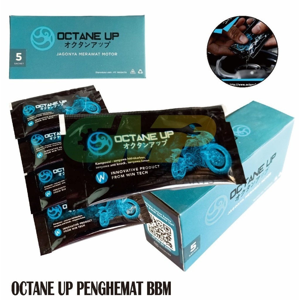 Jual Sachet Octane Up Campur Bensin Pengemat BBM Mesin Motor Awet ...