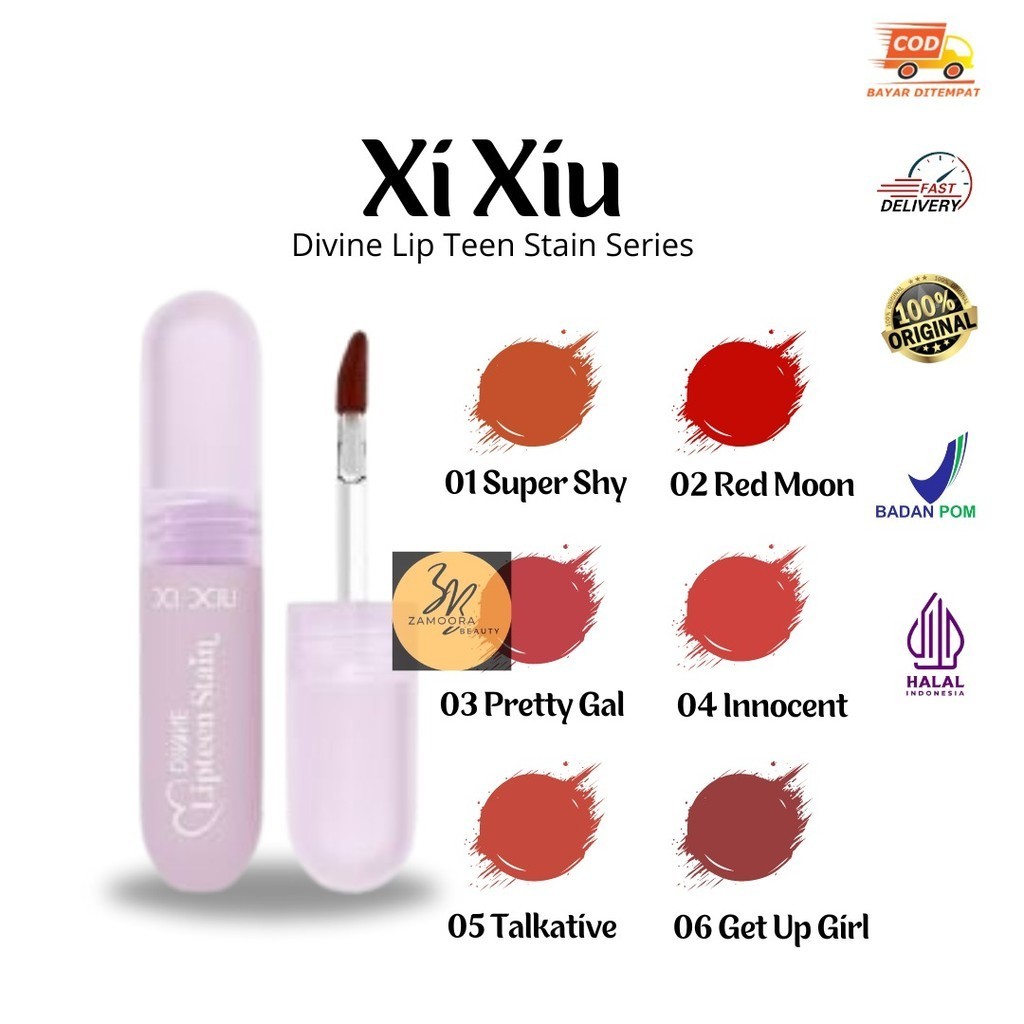 Jual XI XIU DIVINE LIP TEEN STAIN SERIES | Shopee Indonesia